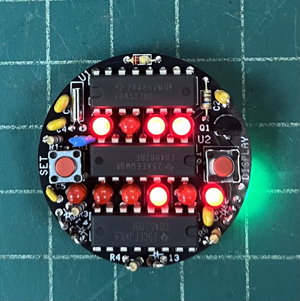 Binary LED Watch Kit – Vintage Computer Federation